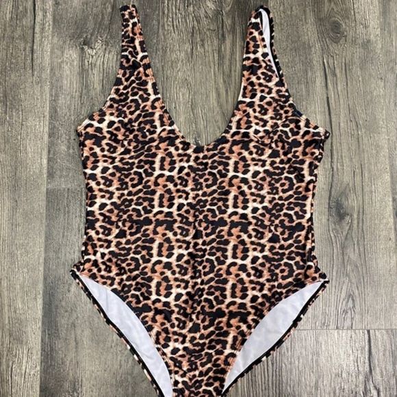 Boohoo | Swim | Leopardswimsuit | Poshmark